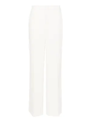 TWINSET Mid-rise Palazzo Pants - Neutrals