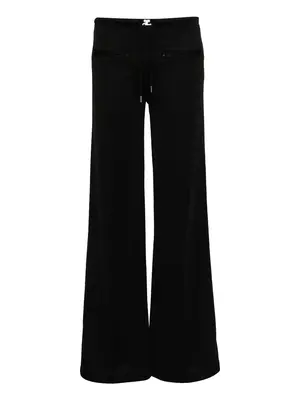 COURREGES Interlock Track Pants - Black