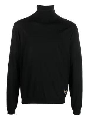 Gucci Horsebit-motif Wool Jumper - Black