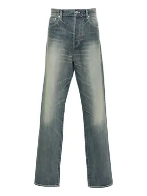 Kenzo Bara Cropped Jeans - Blue