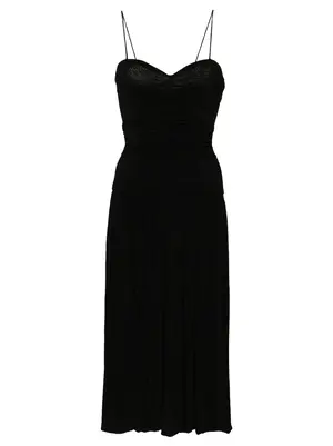 Isabel Marant Elisabeth Midi Dress - Black
