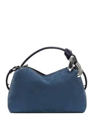 JW Anderson Jwa Corner Suede Tote Bag - Blue