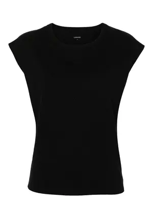 LEMAIRE Sleeveless T-shirt - Black