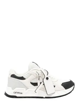 Off-White Leather Sneakers - White