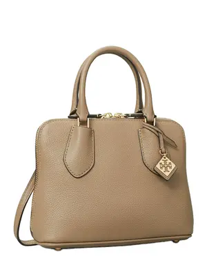 Tory Burch Tory Burch Mini Swing Satchel Taupe Oak