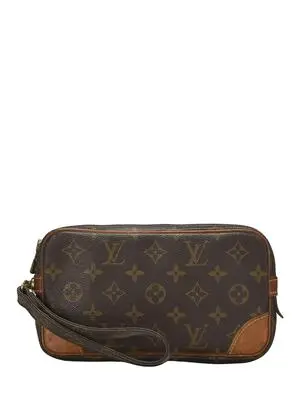 LOUIS VUITTON Monogram Canvas Marly Dragonne 22 - Brown
