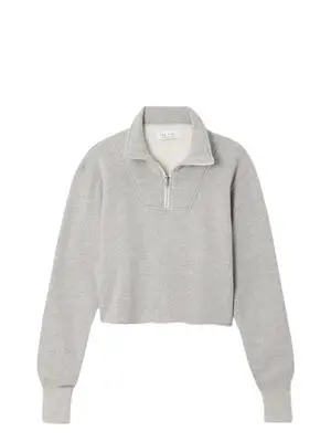 LES TIEN Les Tien Haley Cropped Sweatshirt