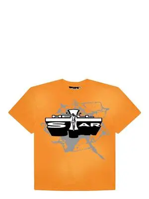 HELLSTAR Jesus T-shirt - Orange
