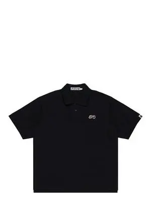 A BATHING APE X Bored Ape Yacht Club Polo Shirt - Black