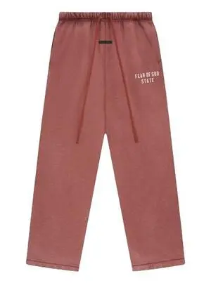 Fear Of God Essentials Heavy Fleece Relaxed Sweatpant - Crimson