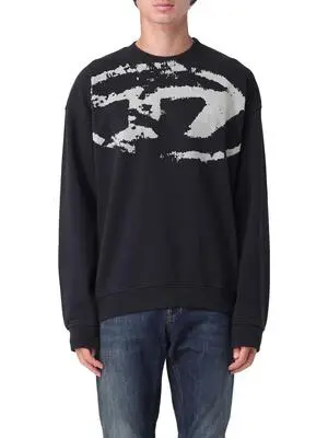 DIESEL Printed Sweatshirt - Black