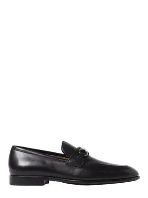 FERRAGAMO Loafers With Horsebit Detail - Black
