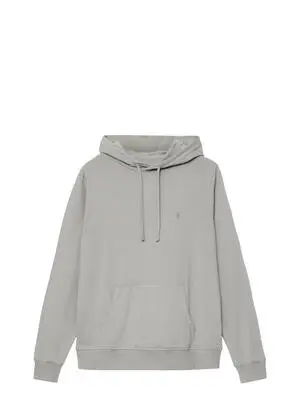 ALLSAINTS Brace Ramskull Pullover Hoodie - Grey