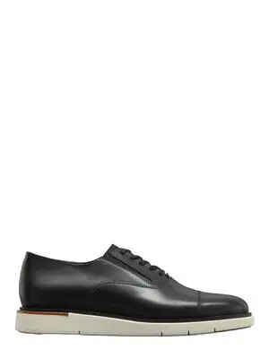 Allen Edmonds Leather Oxford Sneakers - Black
