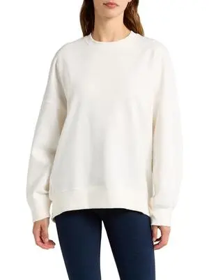 Beyond Yoga Solstice Oversized Sweatshirt - Fresh Snow