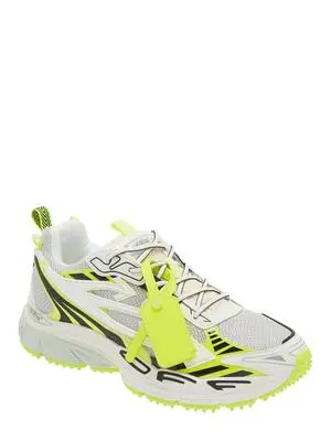 Off-White Be Right Back Sneakers - White - Yellow Fluo