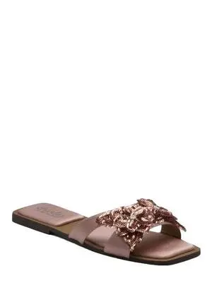 Charles By Charles David Ordly Slide Sandal - Dark Pink