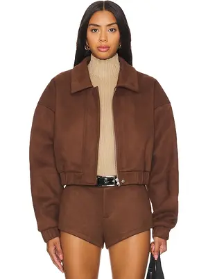 NAKEDVICE The Selene Jacket - Chocolate