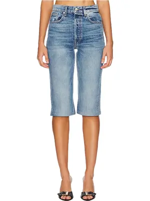 EB DENIM Chiara High-rise Capri Jeans - Luca
