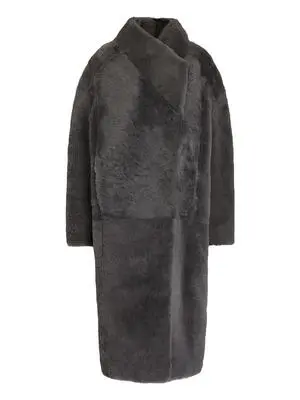 KARL DONOGHUE KARL DONOGHUE Wrap-effect Shearling Coat
