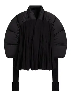 Rick Owens Quilted Shell And Wool Down Jacket - Black