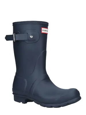 Hunter Hunter Original Short Welly Boots Navy