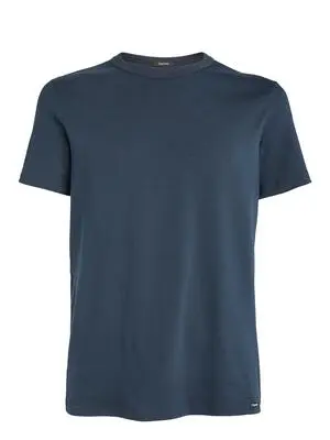 TOM FORD Crew-neck T-shirt Navy
