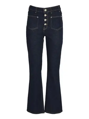 Maje Patch-pocket Jeans - Blue