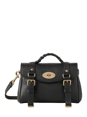 Mulberry Mini Alexa Cross-Body Bag Black
