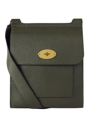 Mulberry Leather Antony Messenger Bag - Green