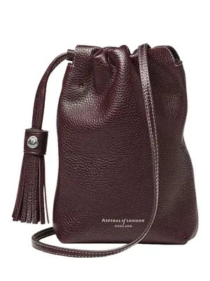 ASPINAL OF LONDON Leather Hudson Cross-Body Bag Multi