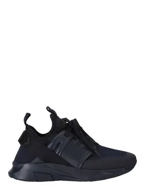 TOM FORD Leather Jago Sneakers Blue