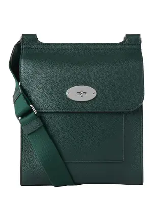 Mulberry Leather Antony Shoulder Bag - Green