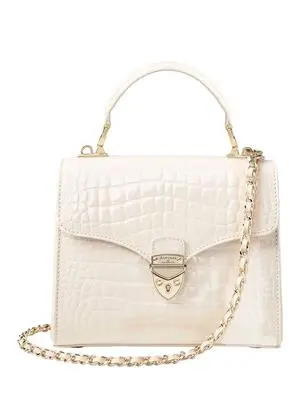 ASPINAL OF LONDON Midi Mayfair Top-handle Bag - Neutral