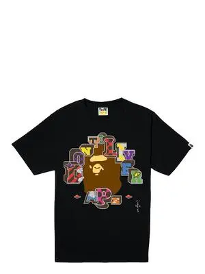 A BATHING APE X Cactus Jack X Don Toliver Iii Tee Shirt - Black