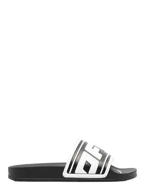 OFF-WHITE Embossed Logo Pool Slides