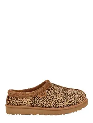 UGG Tasman Slipper With Leopard Print Chestnut