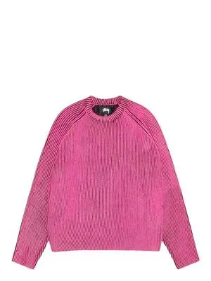 StÜssy Contrast Ribbed Sweater - Pink