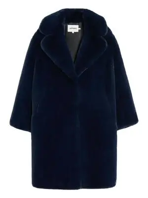 Apparis Steffi Faux-fur Coat - Blue