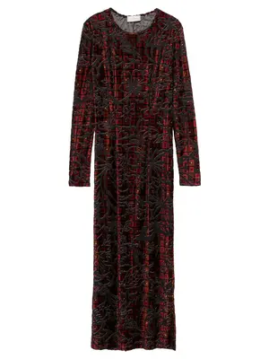 PIERRE-LOUIS MASCIA Pillow Midi Dress - Black