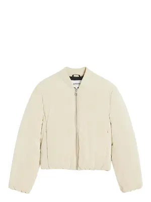 Apparis Leni Bomber Jacket - White