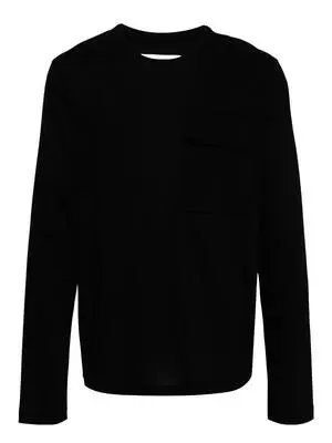 JIL SANDER Cotton T-shirt - Black