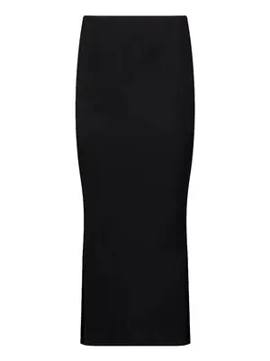 THOM BROWNE Thom Browne Wool Hobble Maxi Skirt