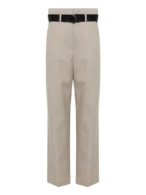 Nanushka Straight-leg Trousers - Neutrals