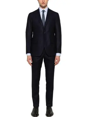 LUIGI BIANCHI MANTOVA Striped Suit - Blue