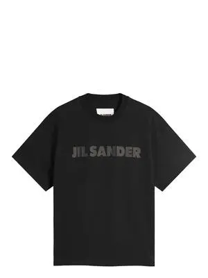 JIL SANDER Short Sleeve T-shirt - Black