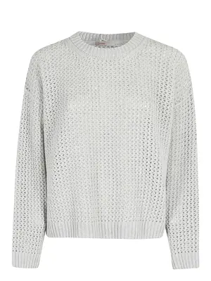 Herno Open-knit Jumper - Grey