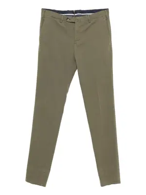 PT TORINO Slim-cut Chino Trousers - Green