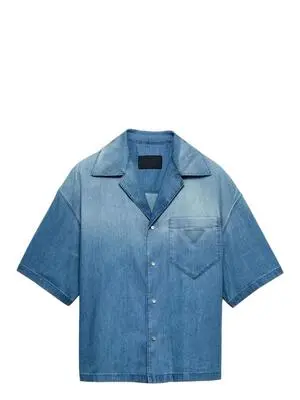 Prada Denim Shirt - Blue