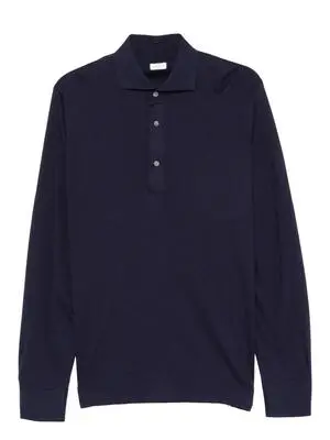 ORIAN Jersey Polo Shirt - Blue